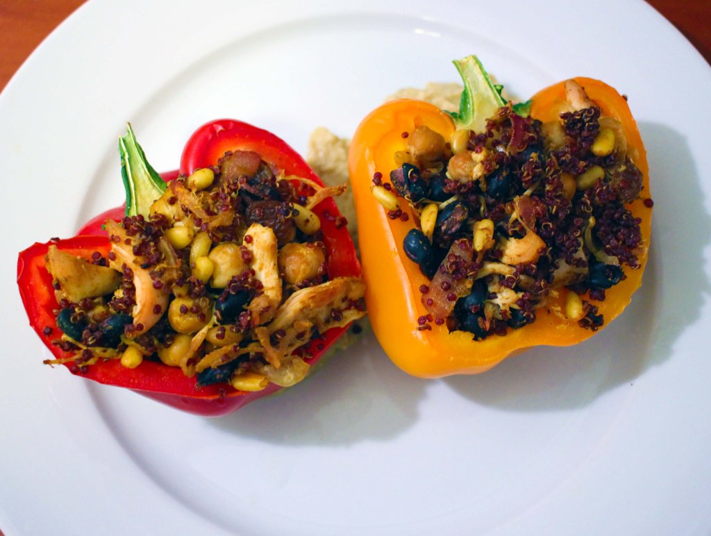 Savory Moroccan Stuffed Peppers